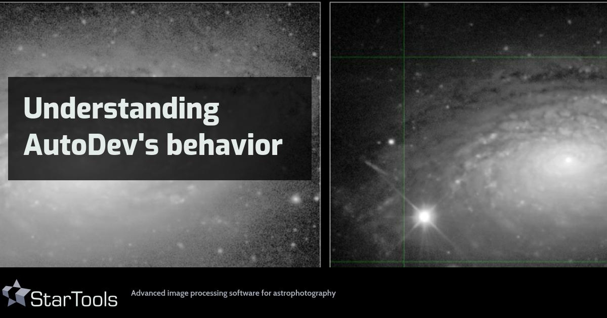 StarTools: Usage: Understanding AutoDev's behavior
