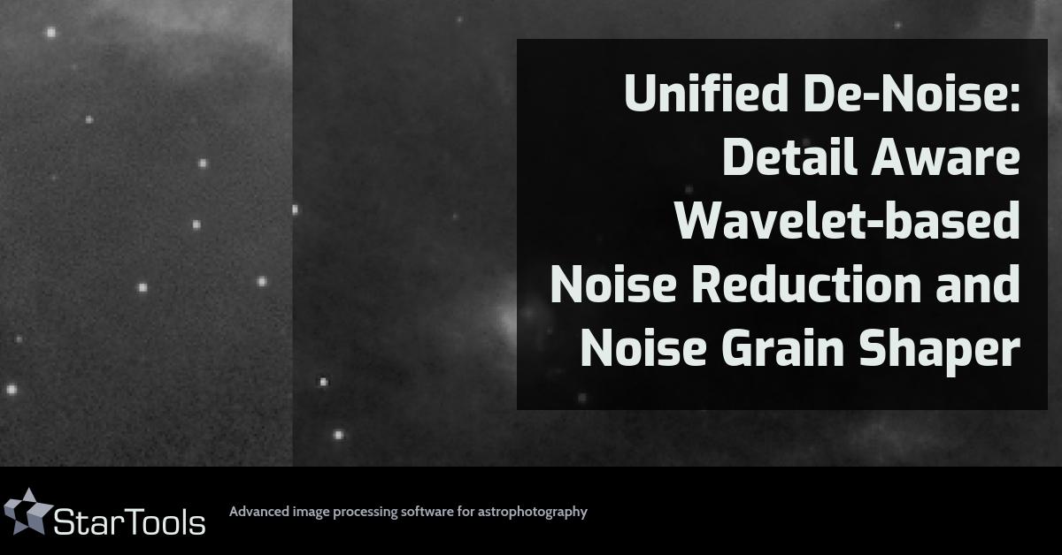 Features And Documentation Unified De Noise Detail Aware Wavelet Based