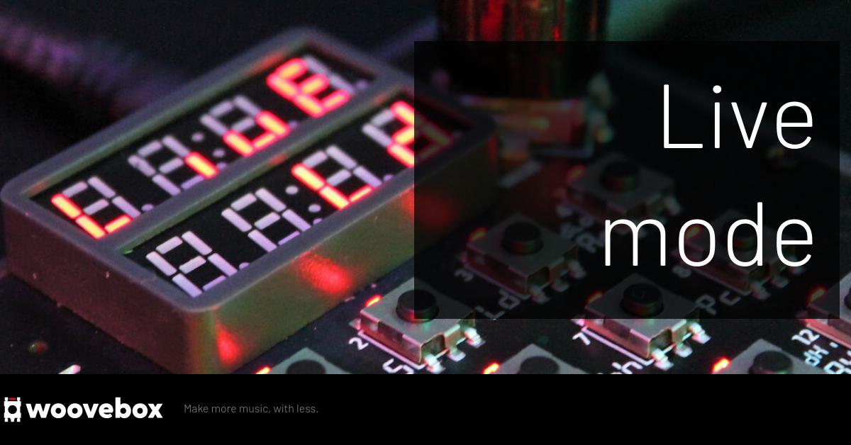 Woovebox: Guides, tutorials and docs: Live mode