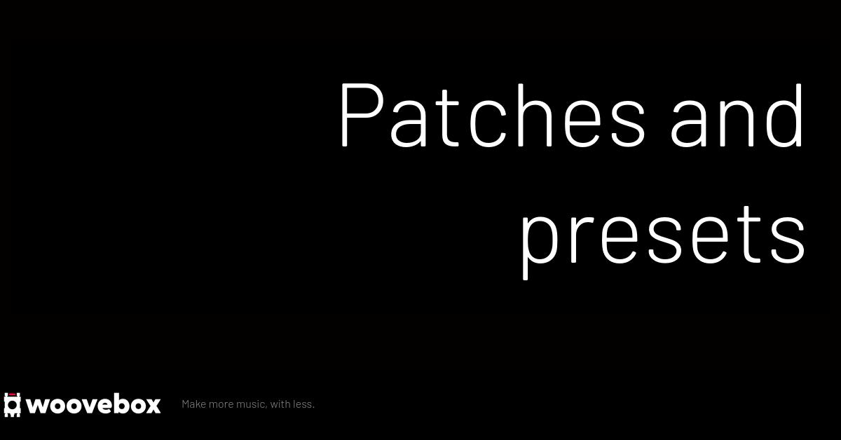 Guides Tutorials And Docs Presets And Patch Page