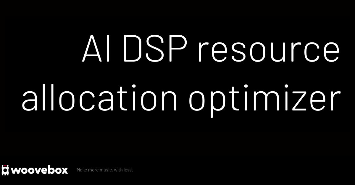 Understanding Dsp Load Ai Dsp Resource Allocation Optimizer 2320
