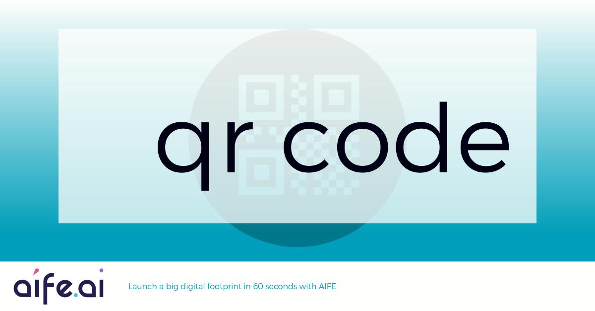 AIFE.AI: Comprehensive Digital Footprint: QR code