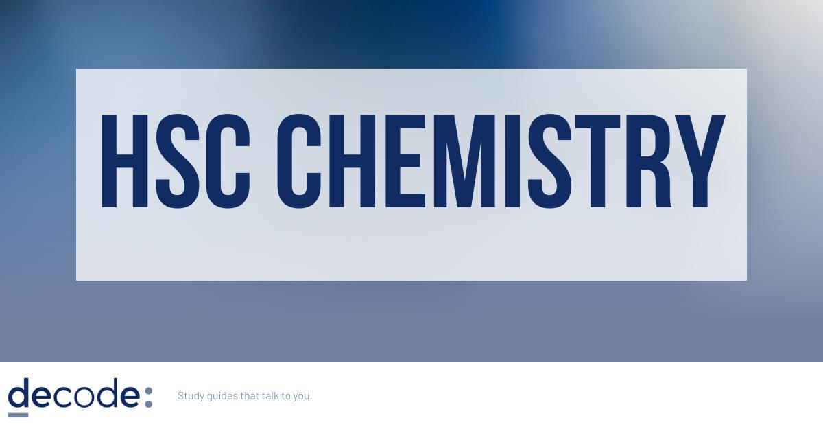Decode : Single Volumes: HSC Chemistry