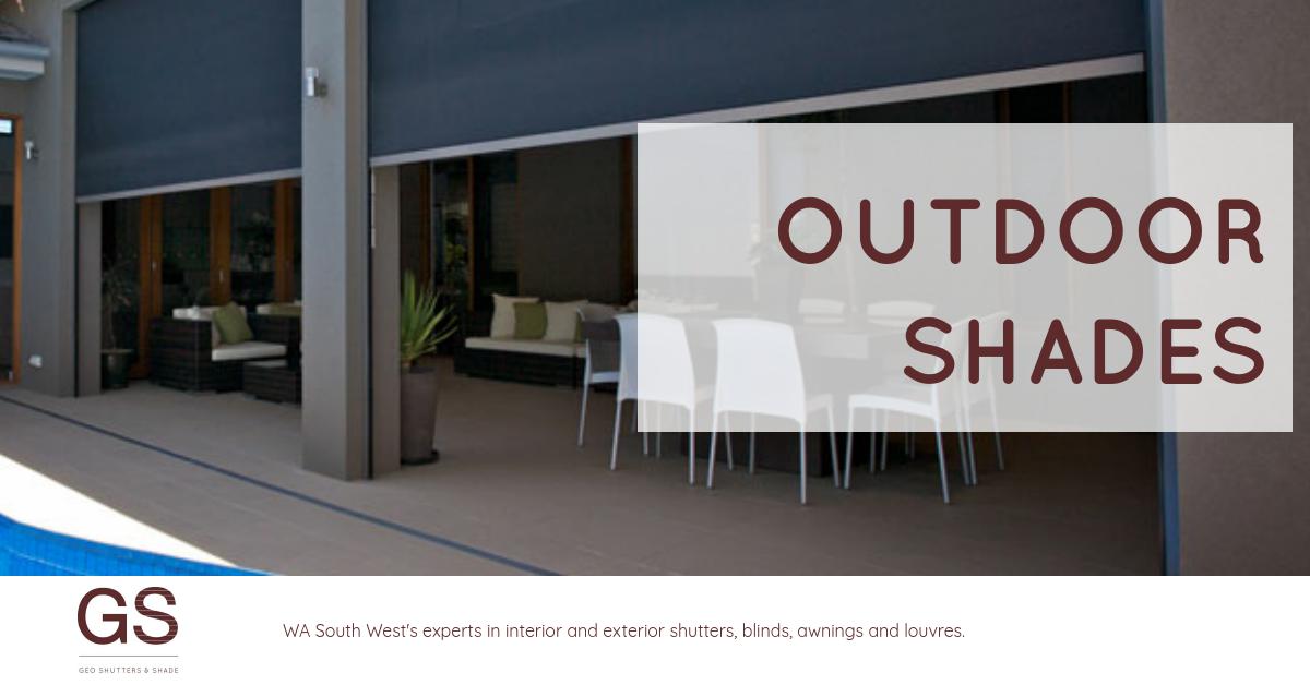 Geo Shutters & Shade: Services: Outdoor Shades