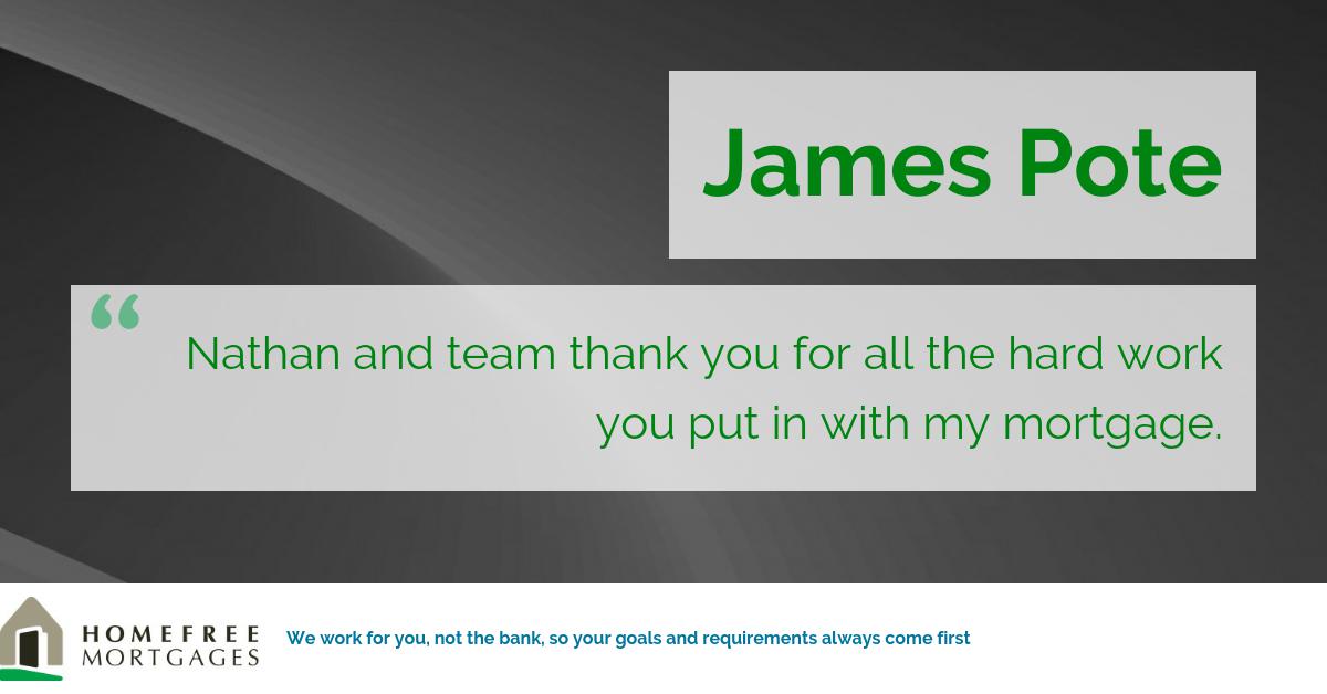 Homefree Mortgages: Testimonials: James Pote