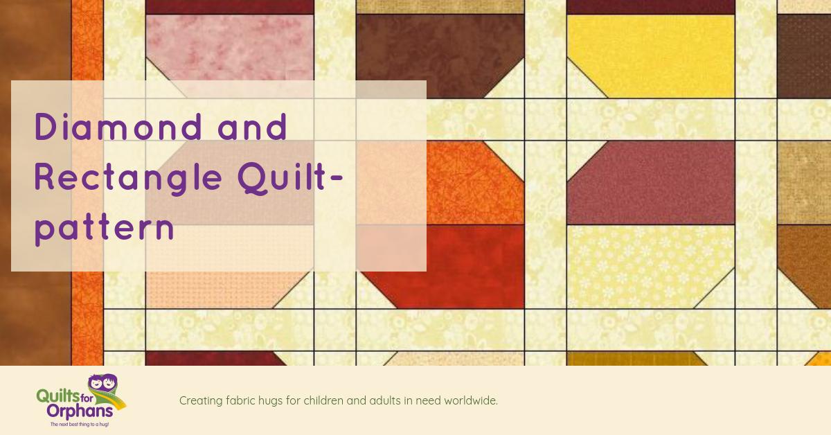 Quilt Patterns: Diamond and Rectangle Quilt-pattern