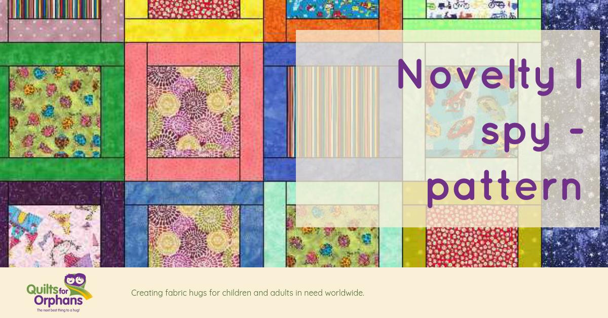 Quilt Patterns: Novelty I spy - pattern
