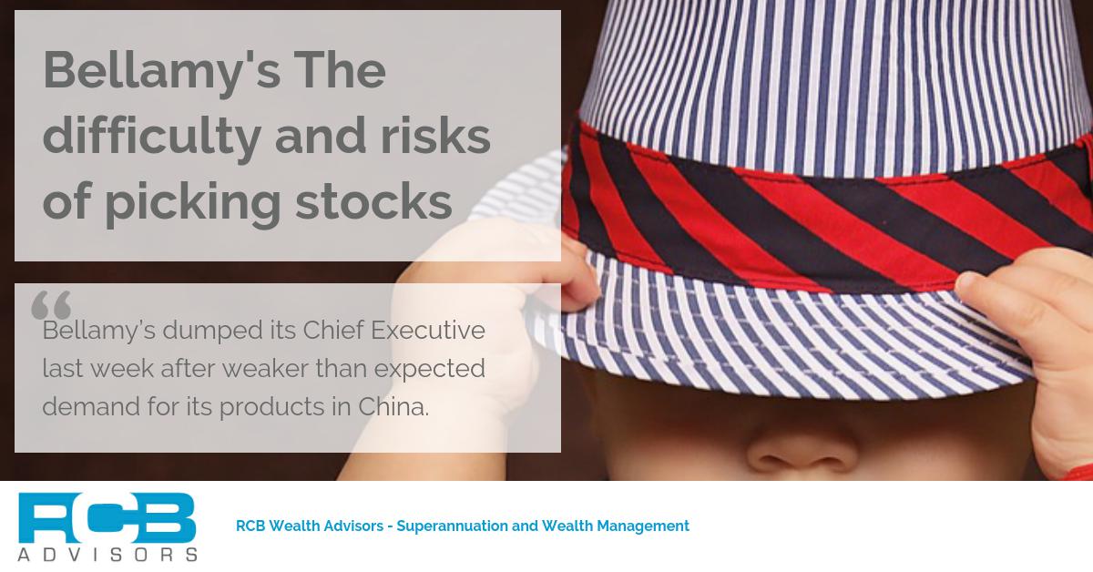 Latest News: Bellamy's The difficulty and risks of picking stocks