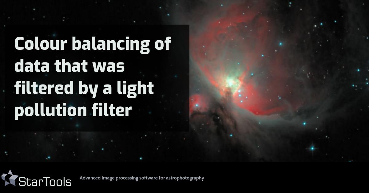 How to determine a good color balance: Colour balancing of data that ...