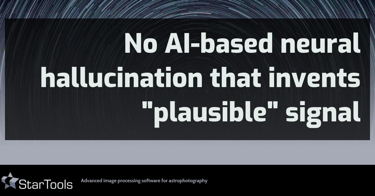 Tracking is signal preservation: No AI-based neural hallucination that ...