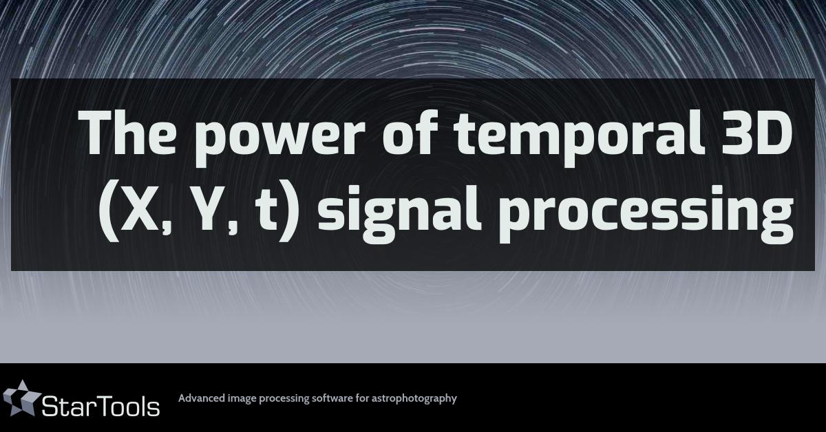 Tracking is signal preservation: The power of temporal 3D (X, Y, t ...